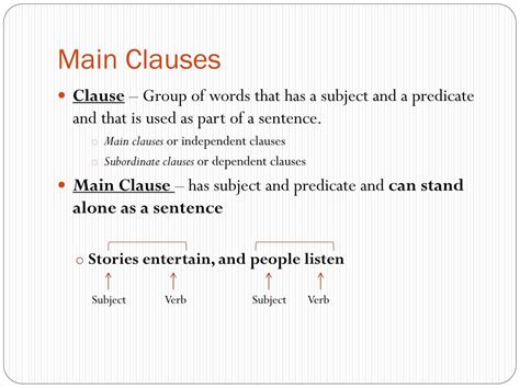 Ppt Clauses Powerpoint Presentation Free Download Id 1866575