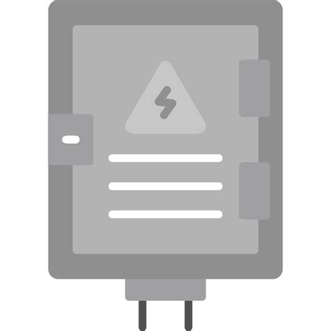 Electrical Panel Generic Grey Icon