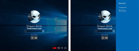 Add Or Remove Network Icon On Lock And Sign In Screen In Windows 10 Tutorials