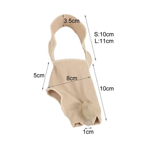 Купити 1 пара з трьох пальців на ногах коректор для корекції вальгусної кишки денний нічний