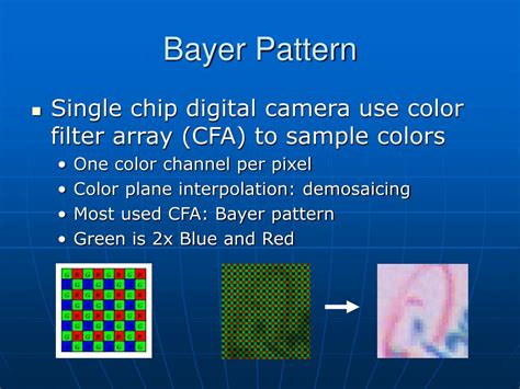 ppt image demosaicing algorithms for wb capture powerpoint