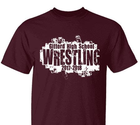 High School Wrestling T Shirt Ideas