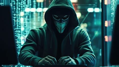 Premium Ai Image Hacker Programmer Information Security