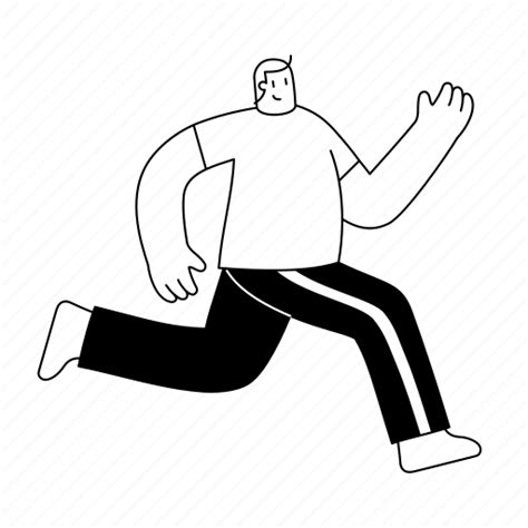 Jogging Fitness Exercise Active Running Illustration Download On Iconfinder