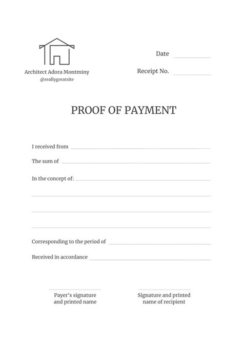 Free And Customizable Payment Templates