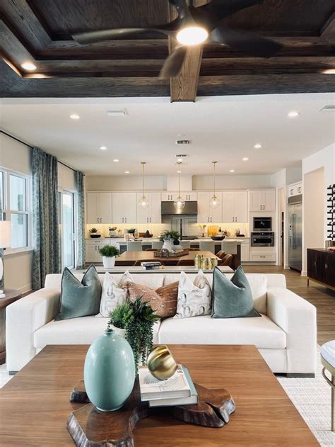Open Concept Kitchen Living Room And Dining Room Floor Plan Ideas