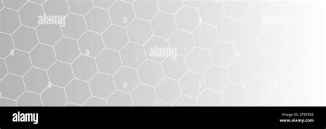 Hexagons Connected In A Geometric Sequence As A Background In A