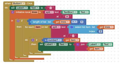 See Only The Second Line Of A Label And Get Only The Number Mit App Inventor Help Mit App