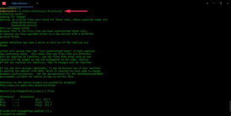 How To Synchronize Files With Unison On Linux Ostechnix