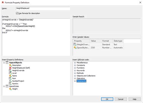 About Using Case For The Formula Property Definition Worksheet