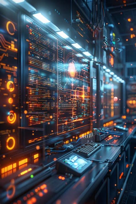 Ai Cyber Security Sleek Machine Learning Firewall Protecting Corporate
