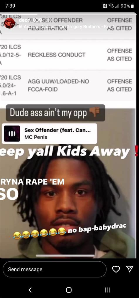 One Of Obn🖤🔯🔯 Members Dissing One Their Opps For Being A Ped Rthechiraqtimez