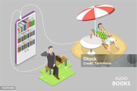 3d 아이소메트릭 플랫 벡터 오디오 책의 개념적 그림 3차원 형태에 대한 스톡 벡터 아트 및 기타 이미지 3차원 형태 개념 교육 Istock