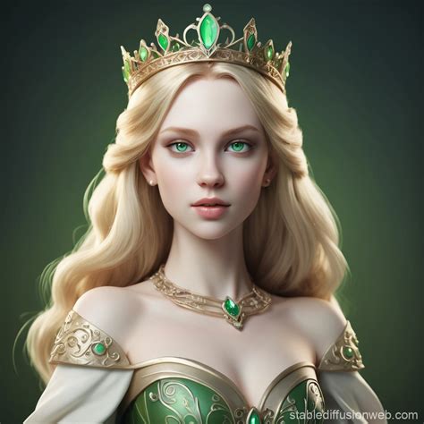 Fantasy Female Princess Character Design Stable Diffusion Online