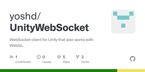 Github Yoshdunitywebsocket Websocket Client For Unity That Also