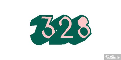 328 Number Animated  Logo Designs