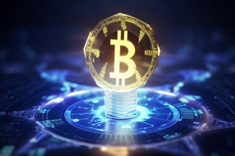 Premium Photo Distributed Ledger Technology With Blockchain And Cryptocurrency Concept