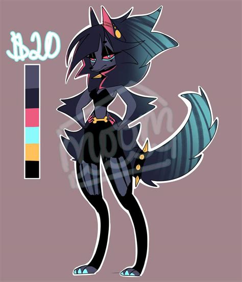 Sold Helluva Boss Hellhound Adoptable By Moomkeki On Deviantart