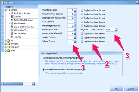 AutoCount Tips Decimal Setting And Negative Format Setting Ideal Count Solution