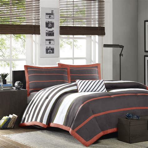 Ashton Comforter Set Brown Interiors