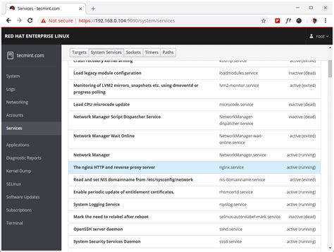 How To Install Cockpit Web Console In RHEL