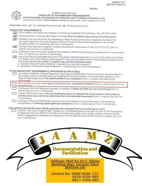Jaamz Documentation And Facilitation Services New Requirements For