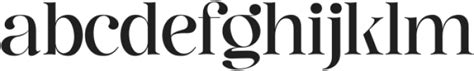 bentoga variable thin ttf 100 font serif modern what font is