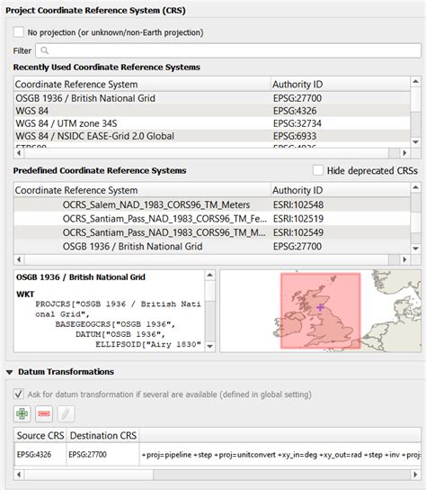 Coordinate System Why Does Pyproj Give A Different Point Location Compared To Ordnance Survey