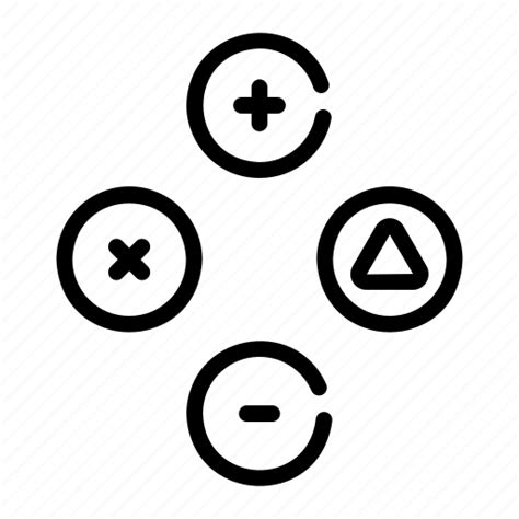 Buttons Game Controller Electronics Technology Gaming Icon