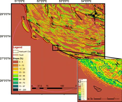 gis based analysis map of landslide potential of region download