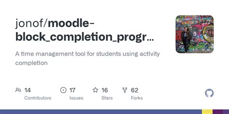 GitHub Jonof Moodle Block Completion Progress A Time Management Tool For Students Using