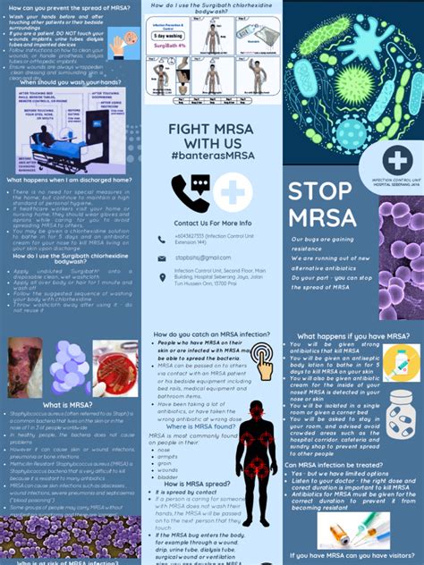 Mrsa Brochure Simple English Pdf Methicillin Resistant