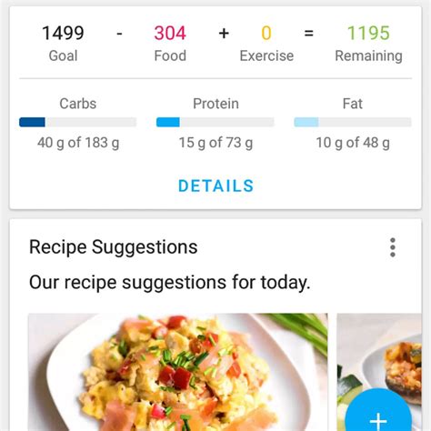 Recipe Macro Calculator App Dandk Organizer