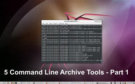 5 Best Command Line Archive Tools For Linux Part 1 How Vps How To