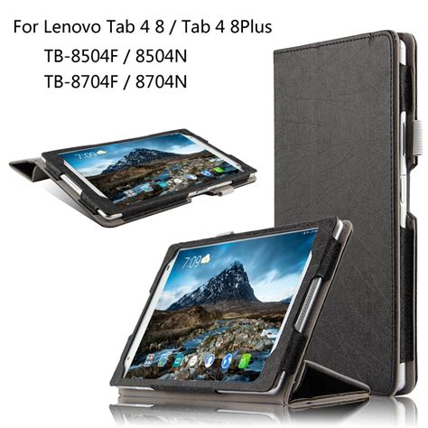 Fashion Flip Folding Stand Case Cover For Lenovo TAB Plus TB F N TB F N Inch