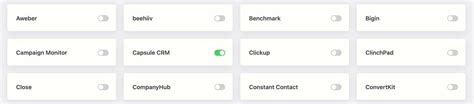 Capsule Crm Advanced Form Integration