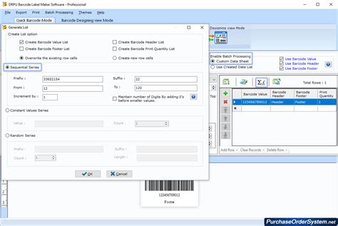 Barcode Label Maker Software Professional Screenshots Generate