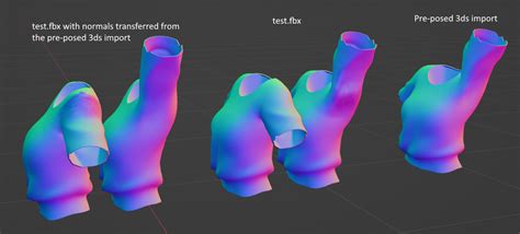 Custom Split Normals Can Look Bad After Posing Mesh Stretching Areas Blender