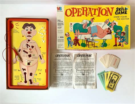Milton Bradley Operation Game Play