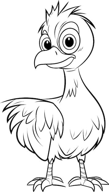 어린이 를 위한 컬러링 페이지 프리미엄 Ai 생성 벡터