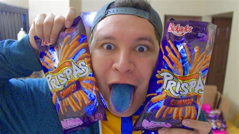 Probando Las Prispas Chamoy Super Niño Rata Youtube