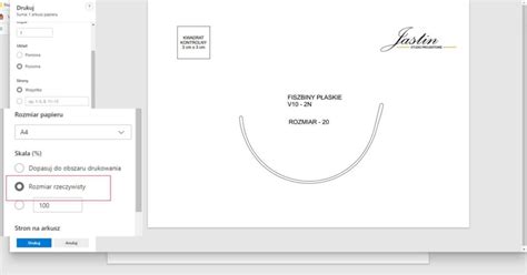 JAK DRUKOWAĆ WYKROJE PDF