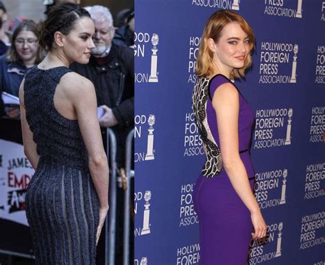 Booty Battle Daisy Ridley Vs Emma Stone Rcelebbattles