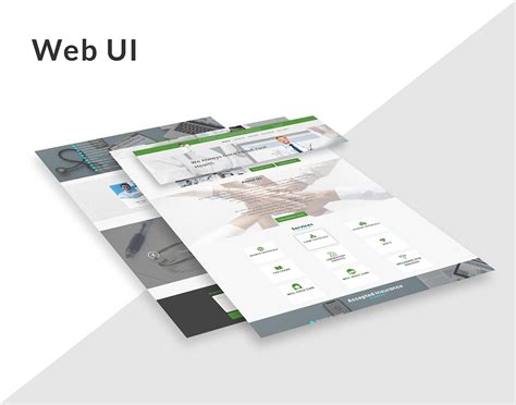 Web UI PSD Template On Behance
