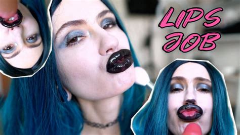 Rariblediamond Goth Girl Lip Pouting Job Custom Manyvids