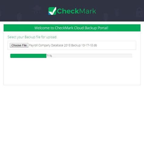 Checkmark Cloud Backup Add On Secure Cloud Backup Solution