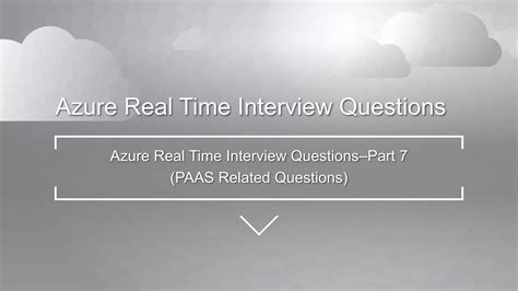 Azure Realtime Interview Questions Part 7 Ppt