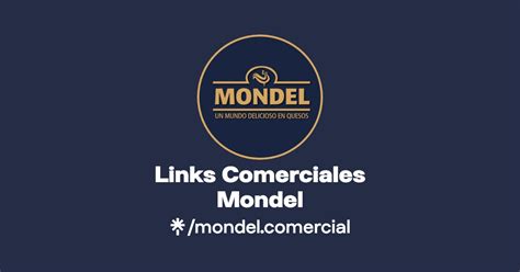 Links Comerciales Mondel Linktree