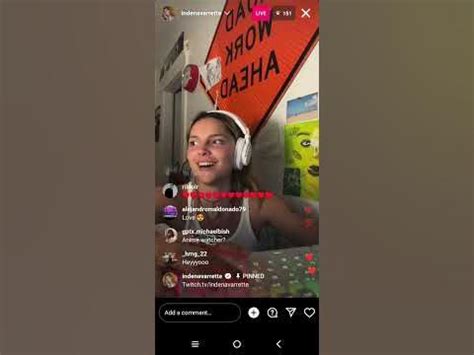 Inde Navarrette Instagram Live May 19 2023 Youtube
