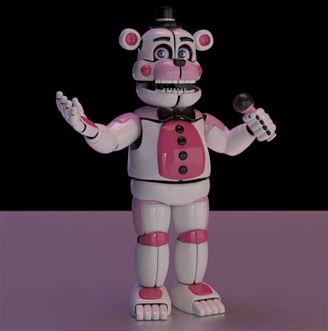 Blender Cycles Prototype Funtime Freddy By Shadowof1987 On Deviantart
